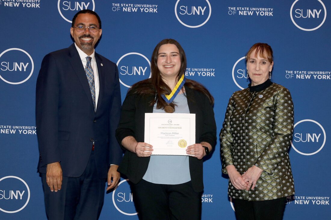 Students earn award from SUNY chancellor | News, Sports, Jobs - Observer Today